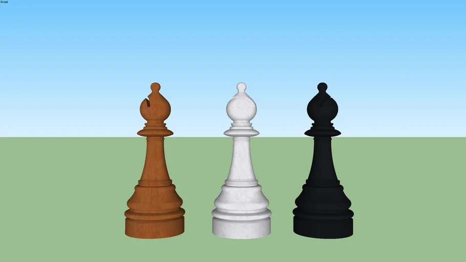 Chess Bishop | 3D Warehouse