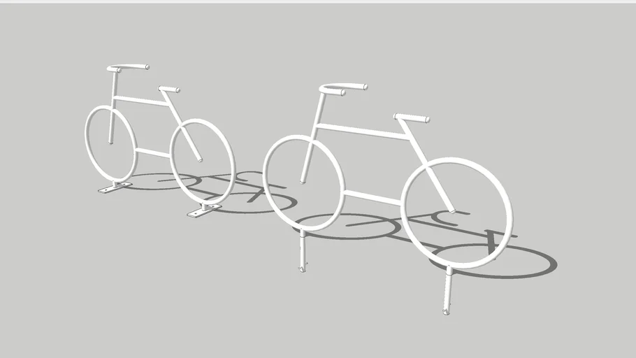 Bike Rack: The Velo | 3D Warehouse