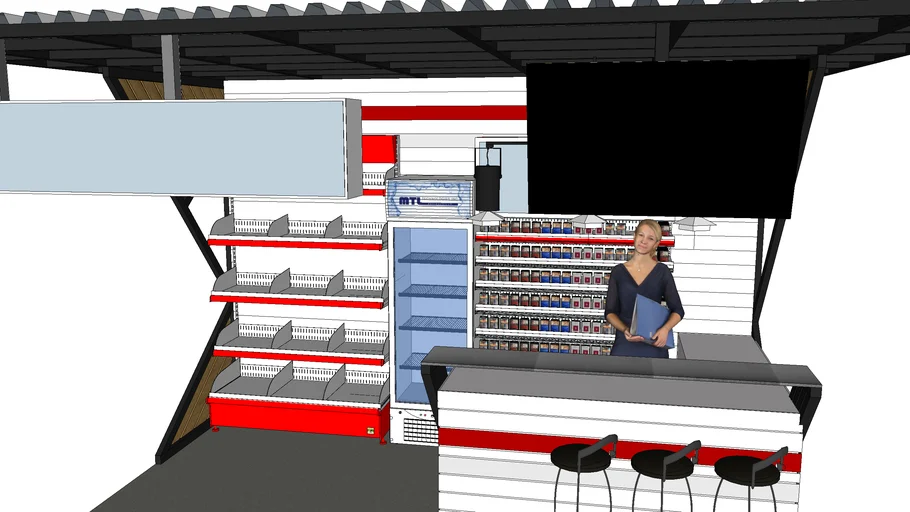 src booth qbackpro | 3D Warehouse