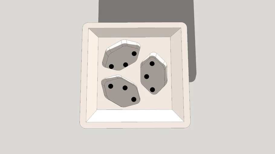 Swiss wall mounted power plug | 3D Warehouse