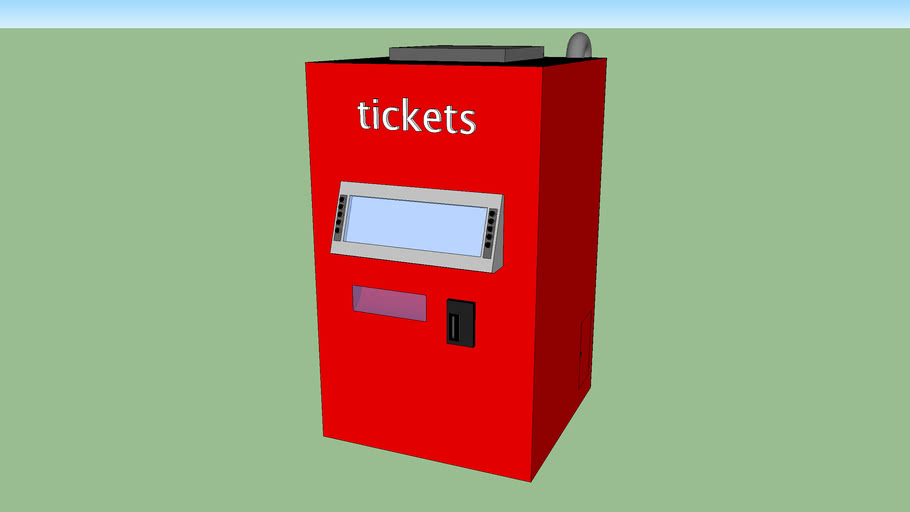 Ticketmachine | 3D Warehouse