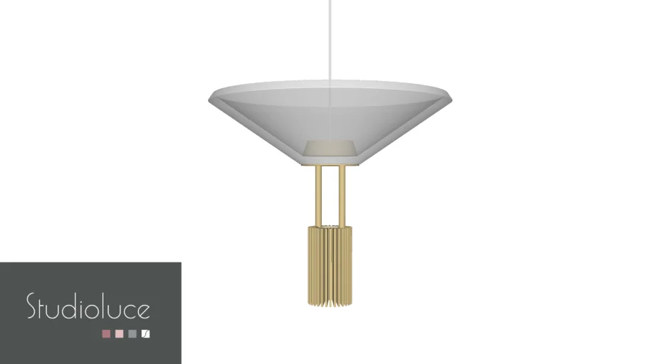 Pendente Vivant PD2103DO - Studioluce | 3D Warehouse
