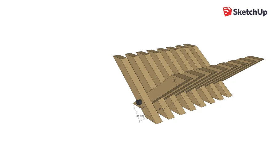 Firewood Rack | 3D Warehouse