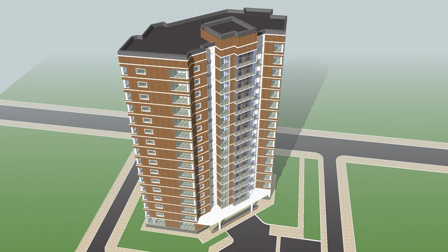 multi-storey residential house | 3D Warehouse