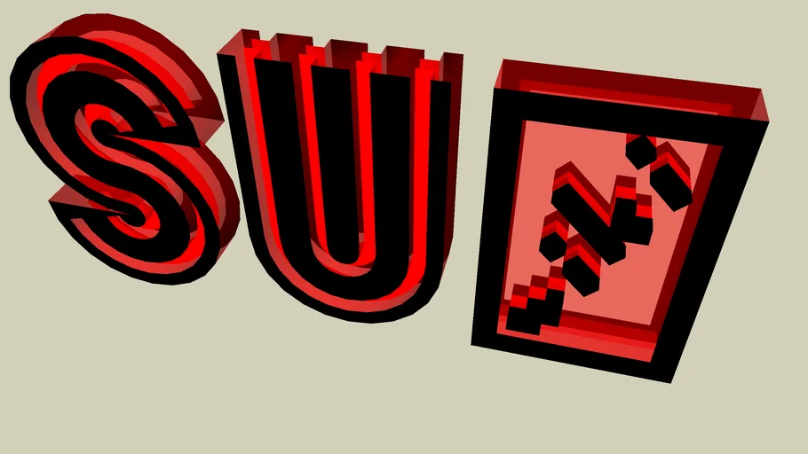 SketchUp wiki Logo | 3D Warehouse