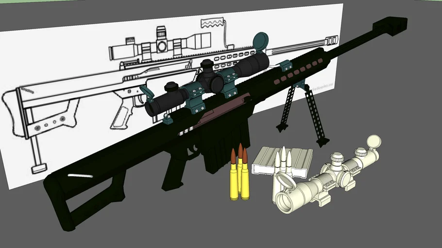 50cal. | 3D Warehouse
