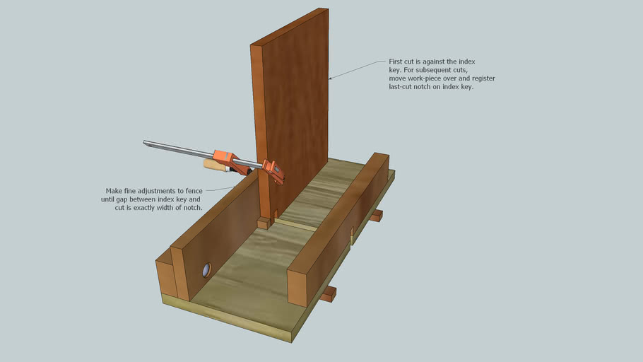 Box Joint Jig | 3D Warehouse