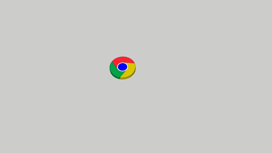 Google Chrome Logo | 3D Warehouse