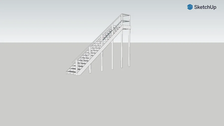 mezz steps | 3D Warehouse