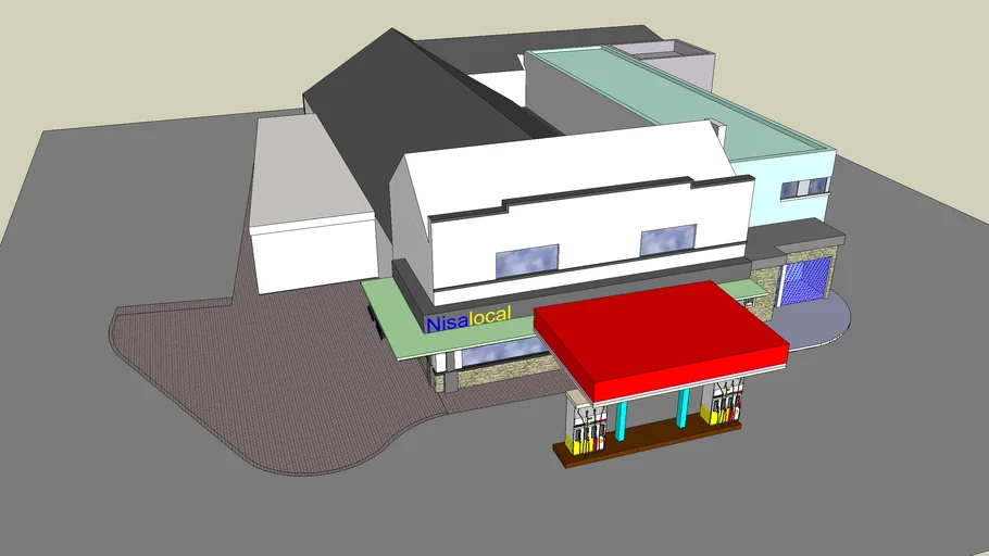 Northern Ireland local shop | 3D Warehouse