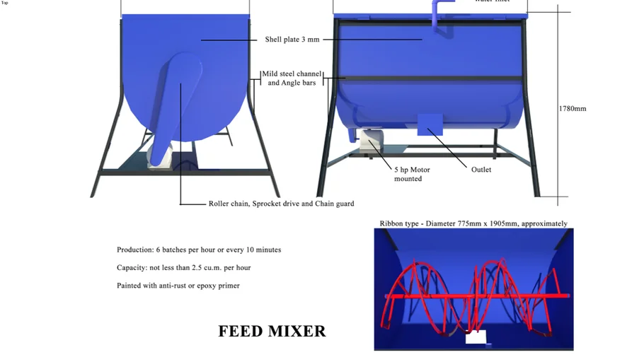 Feed Mixer | 3D Warehouse