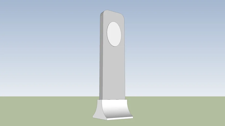 Mirror freestanding | 3D Warehouse