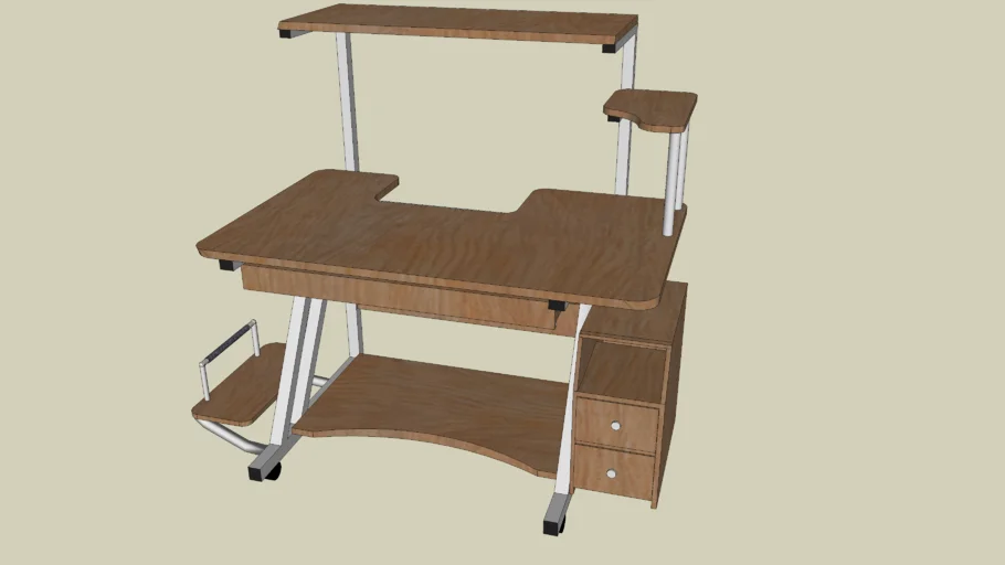 Computer Desk | 3D Warehouse