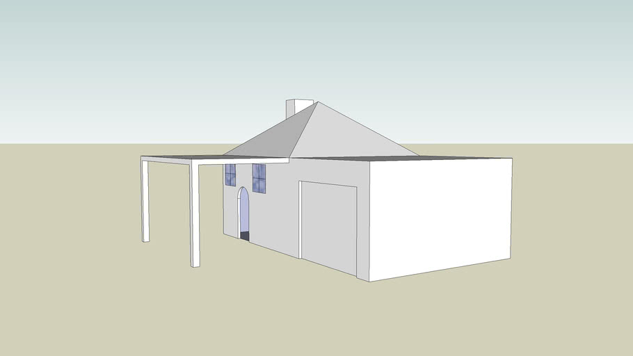 Simple House (video tutorial link on download page!) | 3D Warehouse