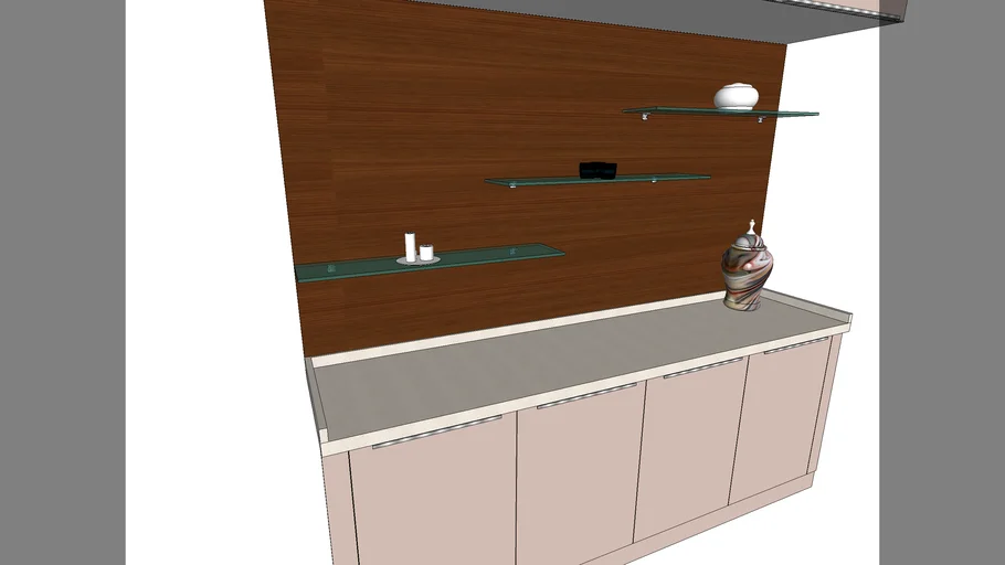 Display Cabinet | 3D Warehouse