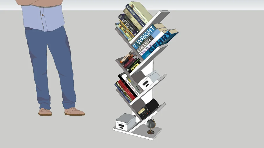 Simple Book Storage | 3D Warehouse
