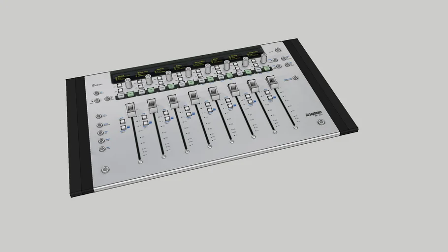Euphonix Artist Series MC Mix Controller | 3D Warehouse
