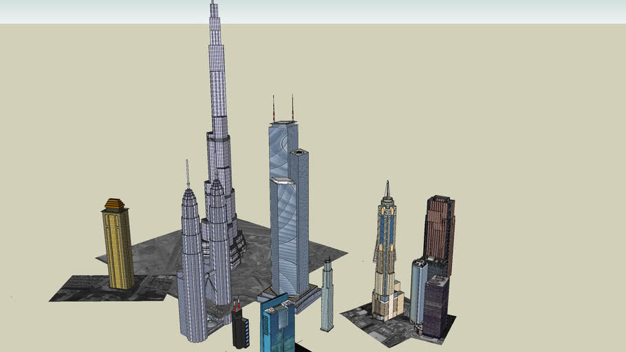 Skyscraper city | 3D Warehouse