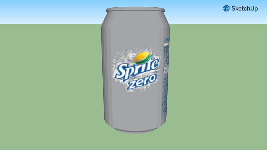 Sprite zero can | 3D Warehouse