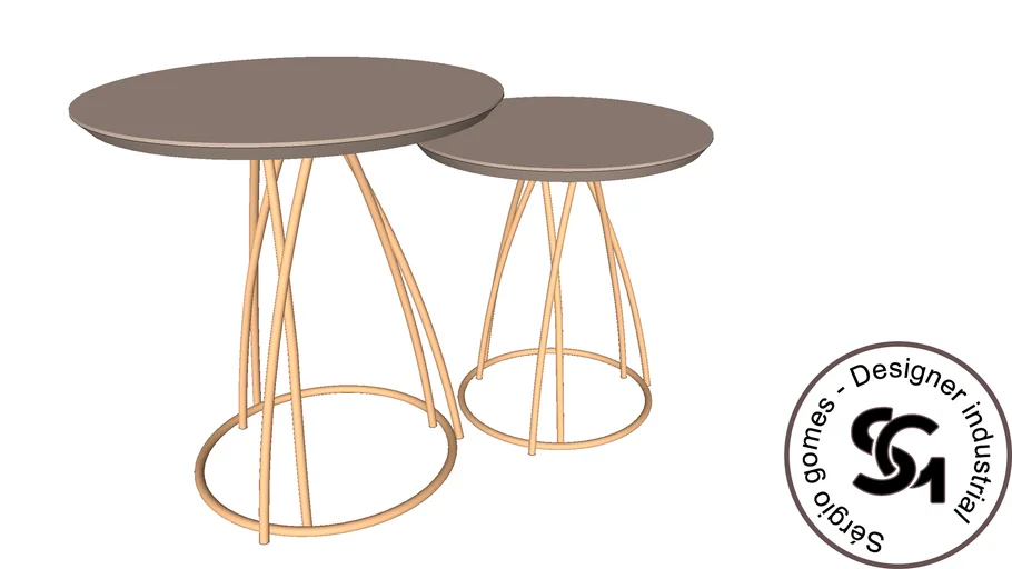 Mesas laterais Rio | 3D Warehouse