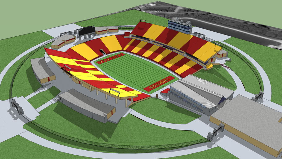 Jack Trice Stadium | 3D Warehouse
