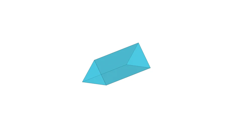 3d Triangular Prism
