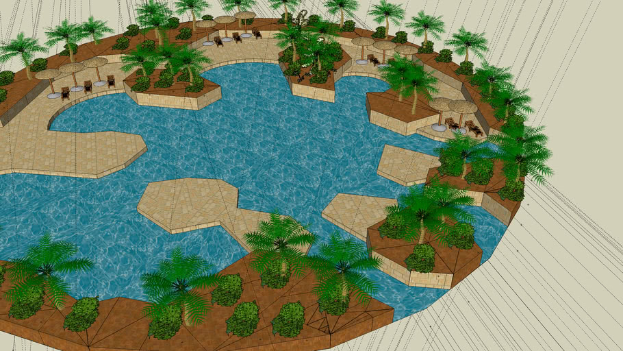 swimming pool project | 3D Warehouse