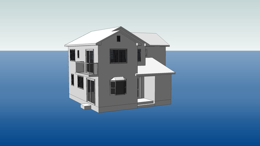 standard model house H | 3D Warehouse