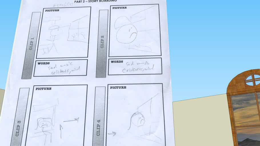 stop motion script | 3D Warehouse