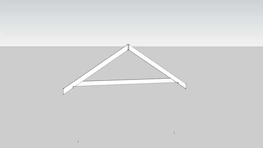 16 ft Rafter w Ceiling Joist | 3D Warehouse