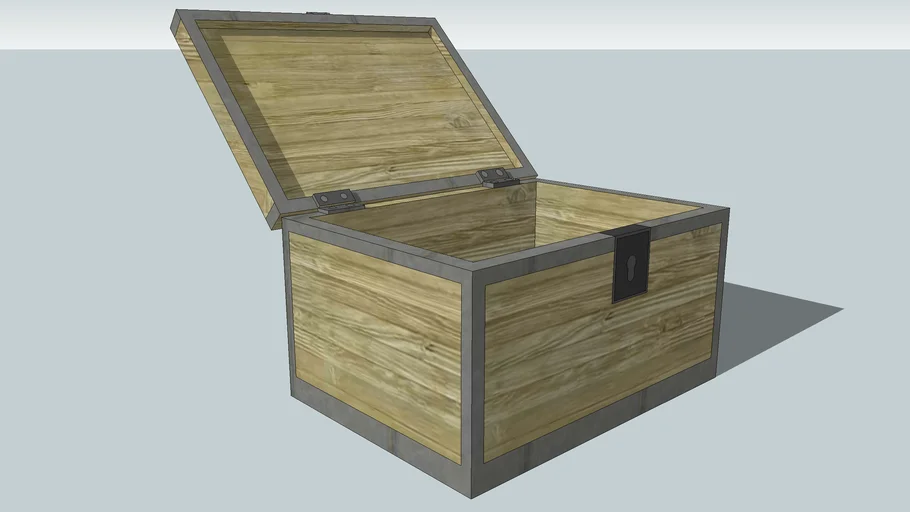 Wooden chest | 3D Warehouse
