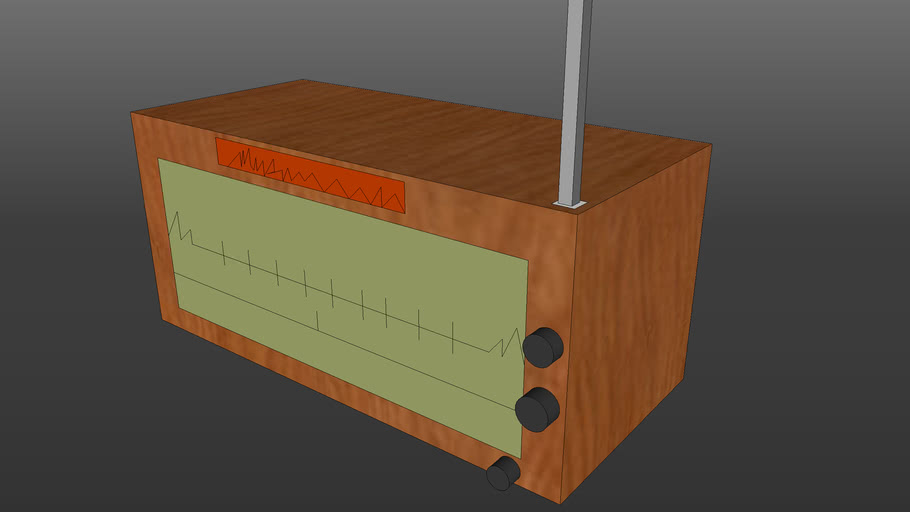old radio | 3D Warehouse