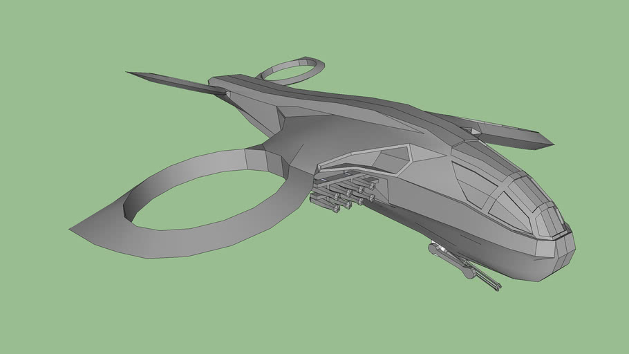 Halo CE Flying Vehicle | 3D Warehouse