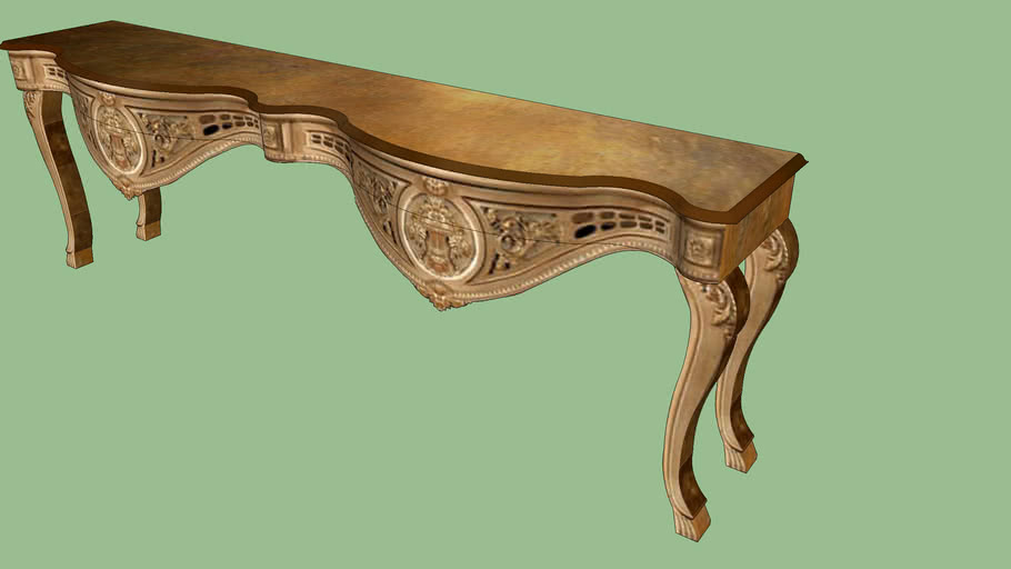 CONSOLE TABLE | 3D Warehouse