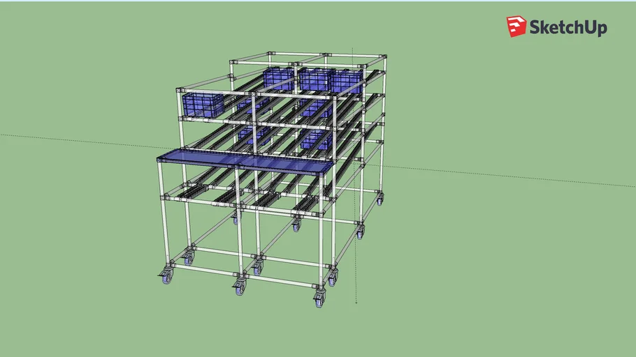 Creform Rack A, Supermarket | 3D Warehouse