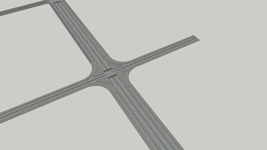 indian road intersection | 3D Warehouse