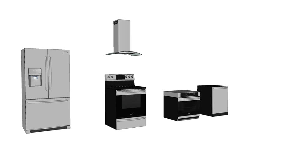 Frigidaire Gallery collection | 3D Warehouse