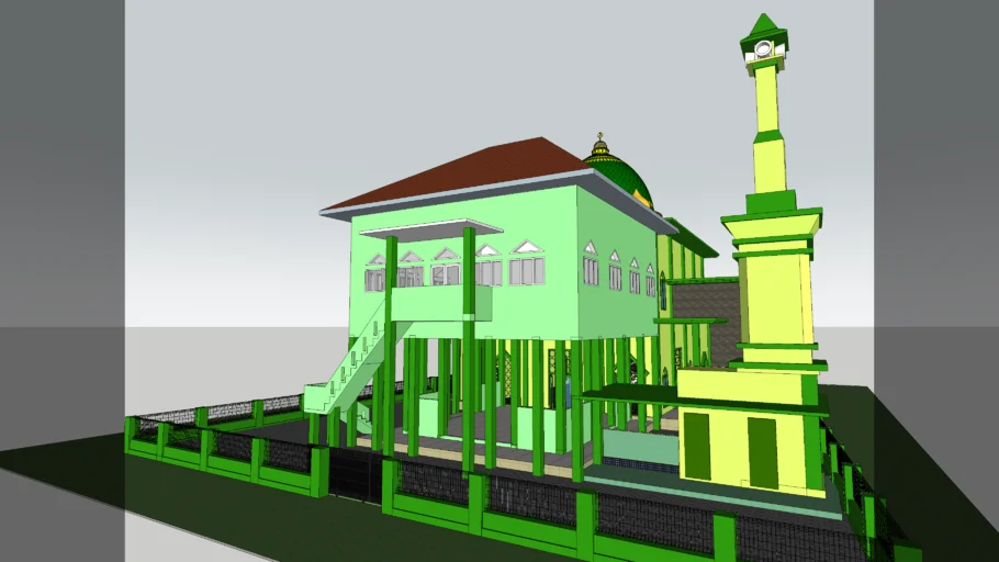 mesjid | 3D Warehouse