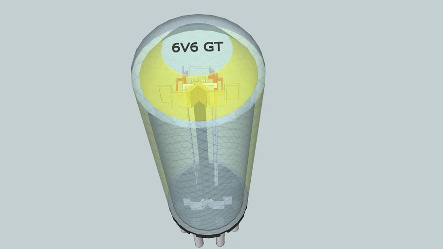 6V6 GT Tube | 3D Warehouse