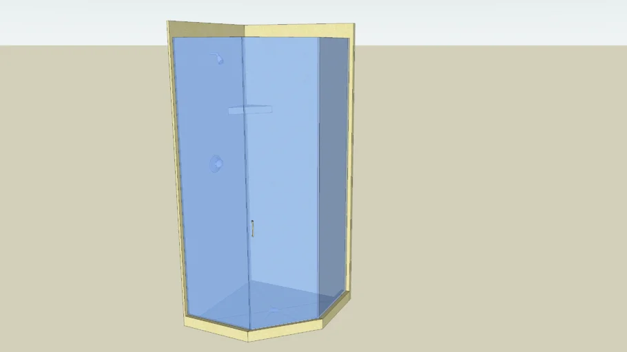 Corner Shower | 3D Warehouse