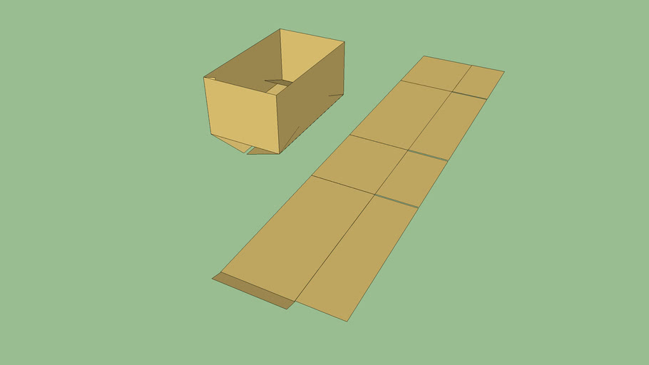 FEFCO 0200 | 3D Warehouse