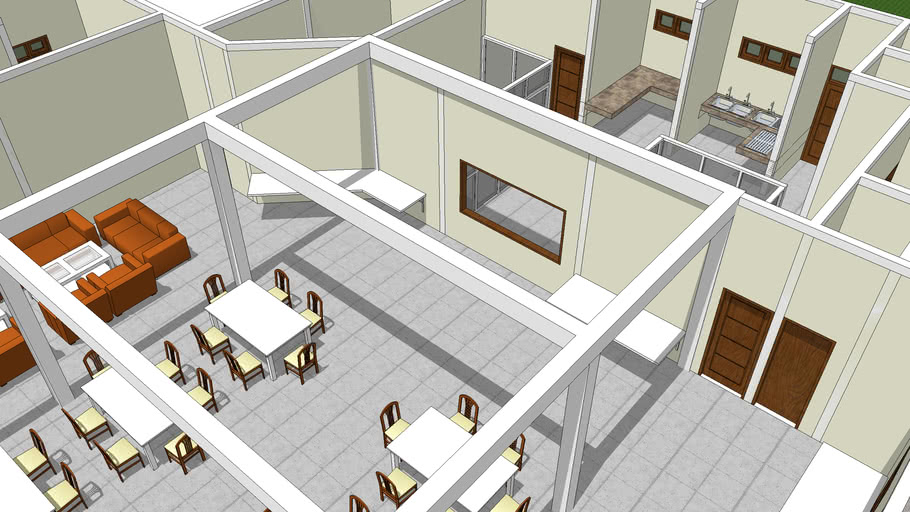 Mess Hall | 3D Warehouse