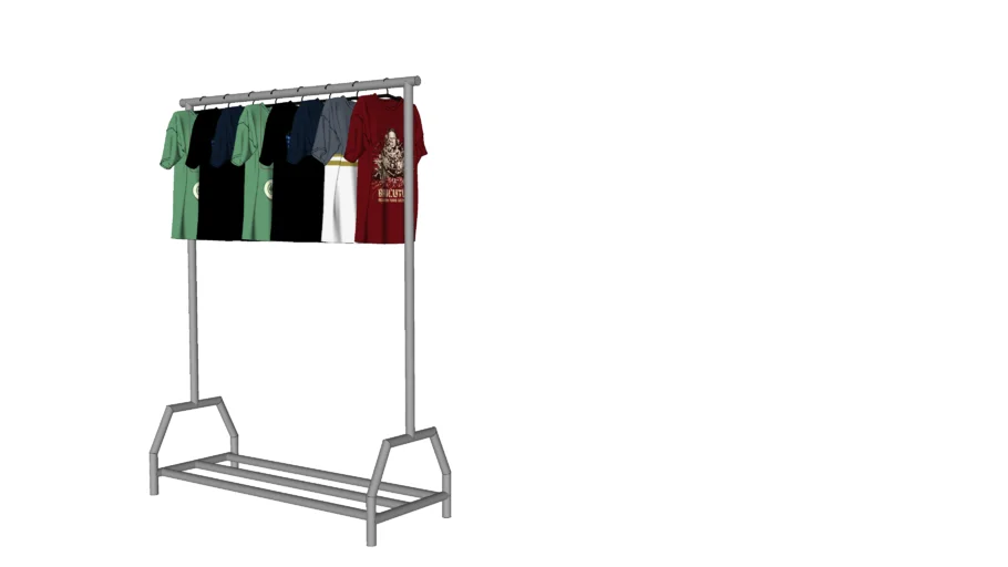 Clothes Rack | 3D Warehouse