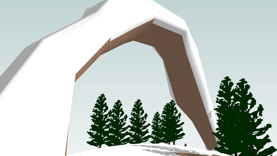 Snowy arch | 3D Warehouse