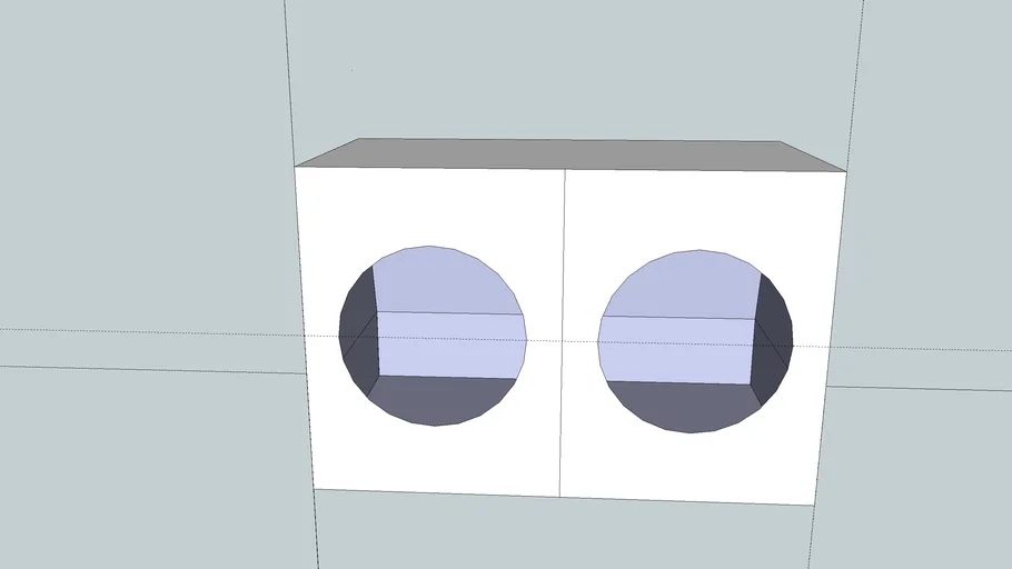 First try at making a Sub Box | 3D Warehouse