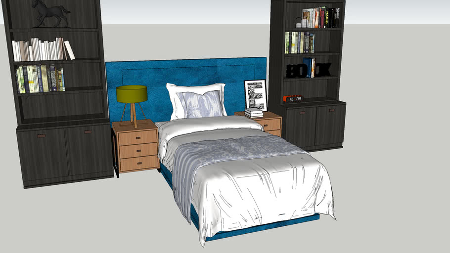 Recamara niños | 3D Warehouse