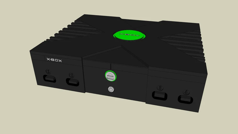 Xbox V3 NOW TO SCALE!] | 3D Warehouse