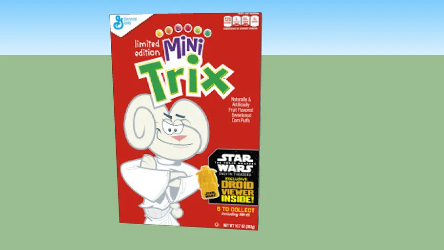 General Mills Mini Trix | 3D Warehouse