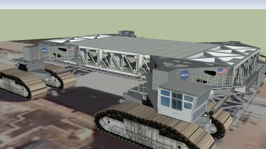 Crawler Transporter II de la Nasa | 3D Warehouse