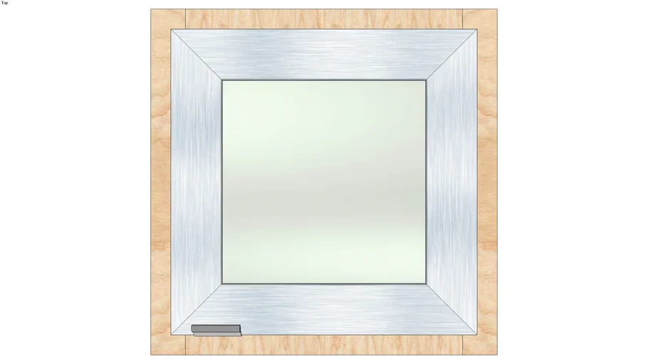 Wall Single Door 15Hx15D | 3D Warehouse